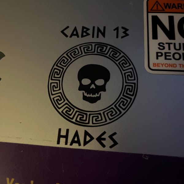 Inspired by Percy Jackson Decal Stickers | Heroes of Olympus Car Decal ...