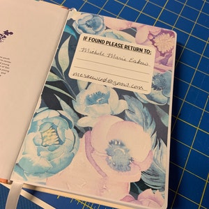 FRONT PAGE If Found Please Return To: Full Sheet Sticker for the Small ...