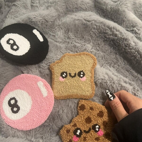 Magic 8 Ball Pink Pillow, Pink Accessories for Women, Tufted Pillow ...