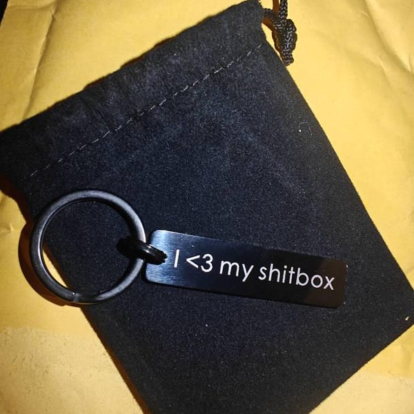 Personalized Engraved Keychain: Stainless Steel, Custom Name/date ...
