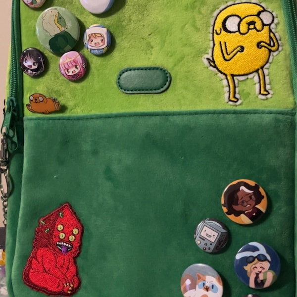 Jake the Dog in a Pocket Adventure Time Iron on Patch - Etsy