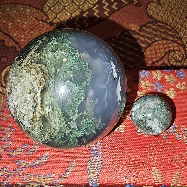 Chocolate Banded Calcite Crystal With Druzy Pocket Sphere Amber Onyx ...