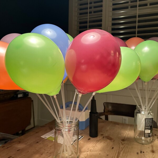 5 Mini Balloons Small Latex Balloons CHOOSE YOUR COLORS Custom Color ...