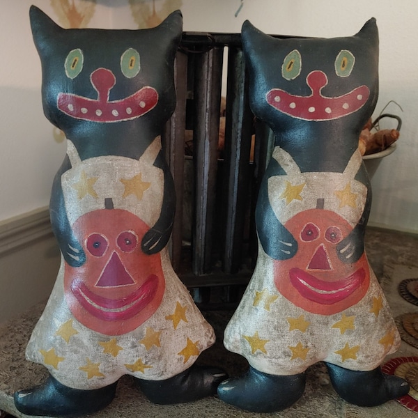 Primitive Deer Epattern Pattern Christmas Doll Reindeer Instant ...