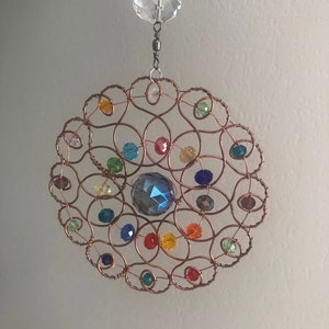 RED Wire Bird Suncatcher Bird Decor Colorful Window Light - Etsy