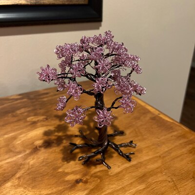 Sculpture Wire Tree Wall Decor Silver Home Gift Nature Art - Etsy