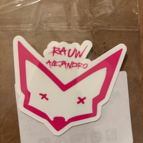 Rauw Alejandro Saturno Holographic Sticker, Rauleeto, Rauw Alejandro ...