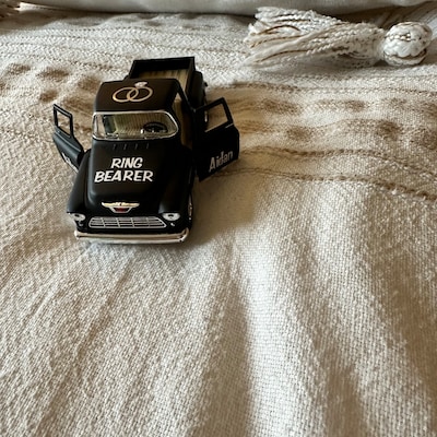 Personalized, Ring Bearer Gift, Ring Bearer Truck, Ring Security Gift ...