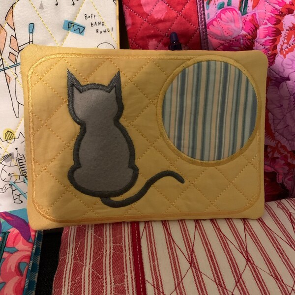 ITH Mug Rug Monogram Design - in the Hoop Embroidery ITH Designs ITH ...