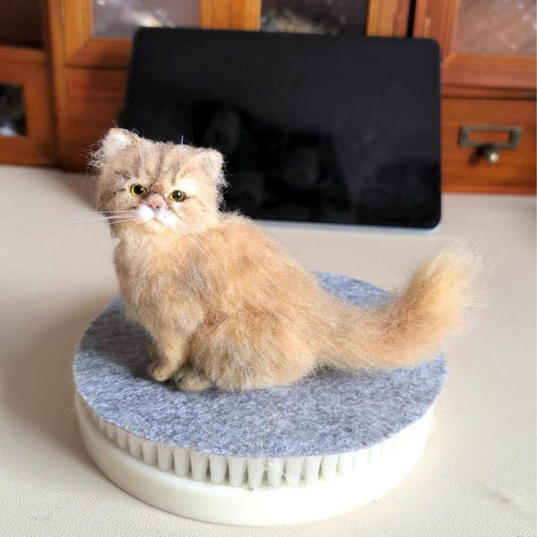 Mini Felt Wool Dog,felt Wool Crafts, Felt Miniature, Small Felt ...