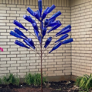 The haint Chaser Glass Bottle Tree by Cubby's - Etsy