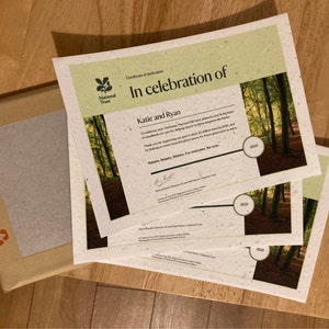 Plantable SEED PAPER Eco-friendly Sustainable Biodegradable - Etsy