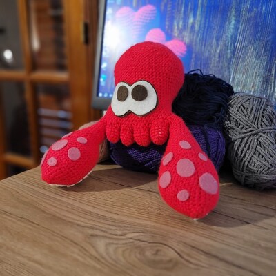 Crochet Pattern: Splatoon Inspired Squid Amigurumi Pattern PDF Instant ...