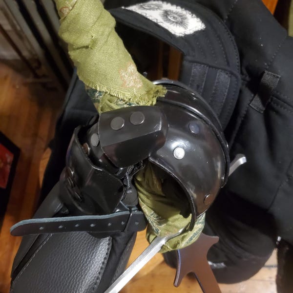 Leather Shield Strapping Kit for SCA Armored Rattan Combat Medieval ...