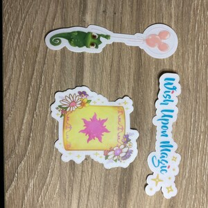 Floral Tangled Lantern Transparent Stickers/ Rapunzel Princess - Etsy