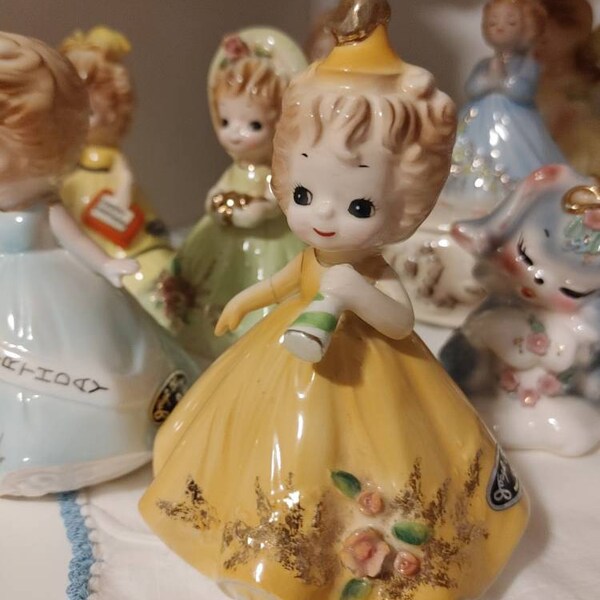 Trio Vintage Singing Orchestra Angels Ceramic Japan - Etsy