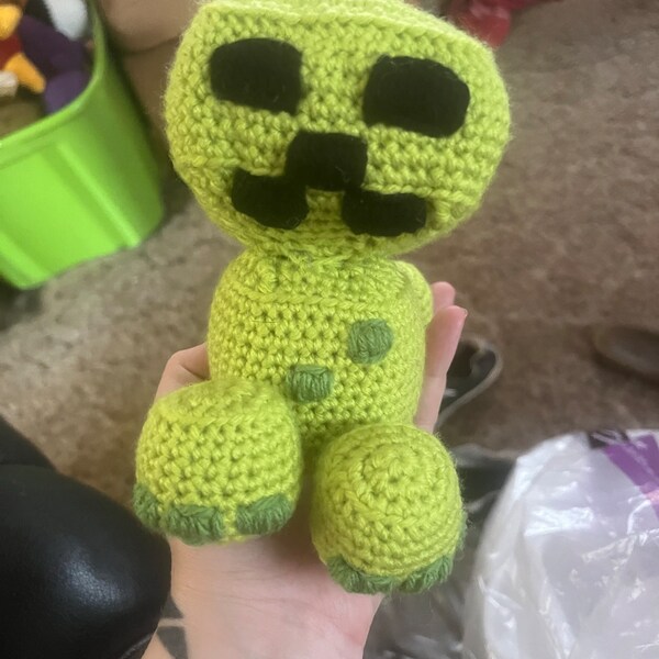 Creeper Amigurumi Crochet Pattern Pdf| Pdf-pattern | ENG / SPA ...