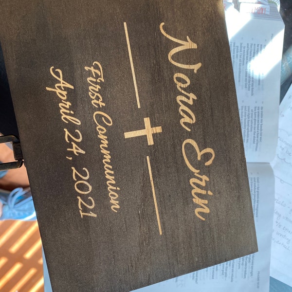 First Holy Communion Gift Box, Memory Box, 1st Communion Keepsake Box ...