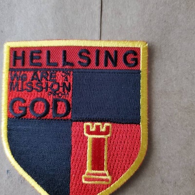 Hellsing Shield Cosplay Patch - Etsy
