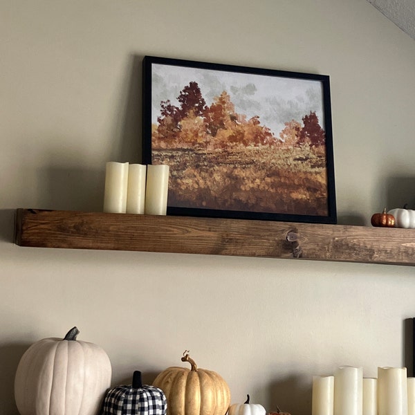 Autumn Landscape Print, Fall Landscape Printable Wall Art, Fall Wall ...