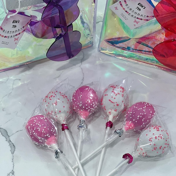 Valentine's Day Cake Pops | Valentine's Sprinkle Cake Pops | Valentine ...