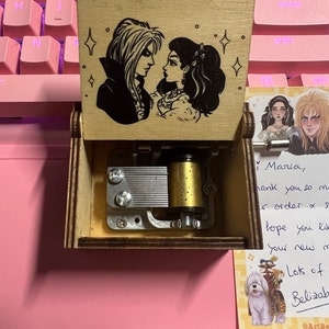 Labyrinth Music Box Hand-cranked Music Box Fantasy Music Box Mini ...
