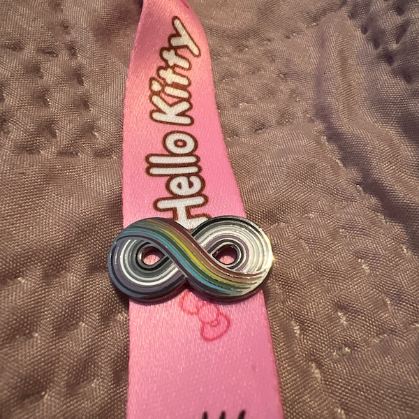 Infinitely Aroace Pin — Subtle Asexual Aromantic Pride Accessory ...