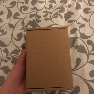 Lot of 20 Pcs 6x3 Inch Mini Kraft Carton Mailer Box With Cover, Folded ...