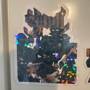 Boxing Papa IV Holographic Vinyl Sticker - Etsy