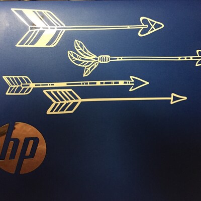 4 Arrows High Quality Vinyl Decal Awesome Aesthetic Stickers - Etsy