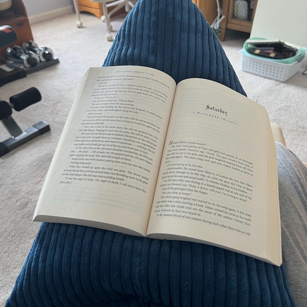 Corduroy Pyramid Pillow: Tablet & Book Stand, Sofa Cushion - Etsy