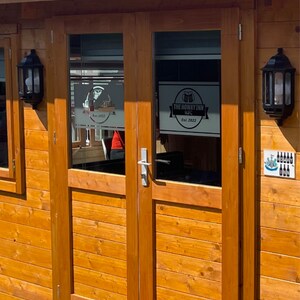 Personalised Beer Fridge / Window / Bar / Shop Window Decals - Etsy UK