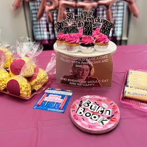 Mean Girls Inspired Water Bottle Labels Party Printable Mean - Etsy