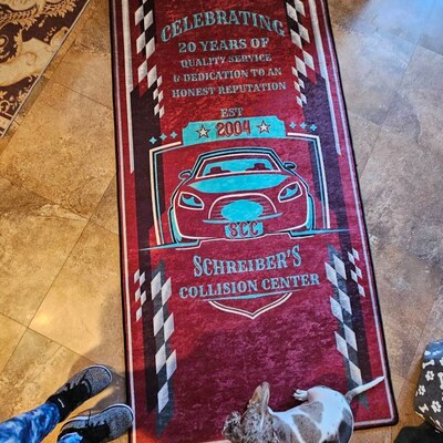 Yamaha Motorcycle Personalized Rug Accesorries Floor Bottom Pit Mat ...