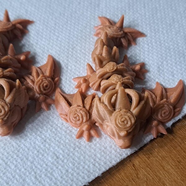Tiny Rose Wyvern, Cinderwing3d, STL File for 3D Printing, STL Print ...