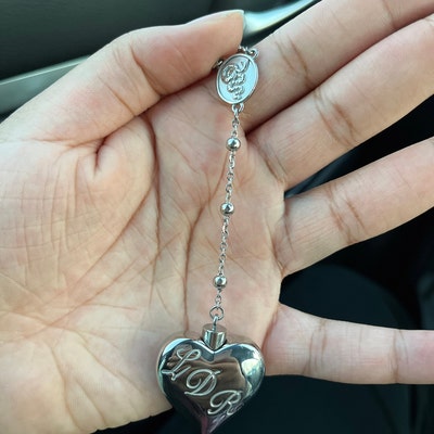 LDR Lana Style Stainless Steel Heart Necklace 3.0 Silver - Etsy