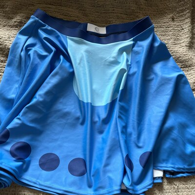 The New Ice Queen Running Costume WITH Sheer Tan Pattern Tank - Etsy