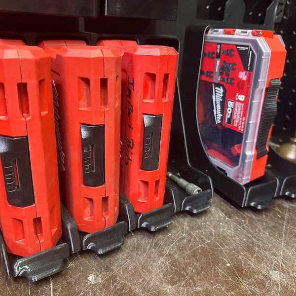Packout Compatible Milwaukee Bit Case Holder Tool Storage Organizer ...