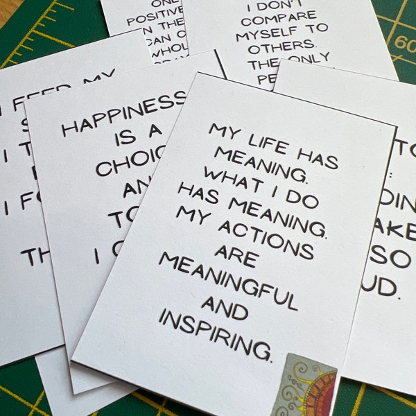 Zen Vibes: Printable Meditation Cards - Etsy