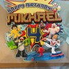 Akedo Warriors Cake Topper Birthday Pick Your Fav Characters - Etsy