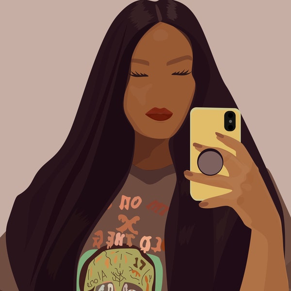Custom Illustration Group Portrait - Etsy
