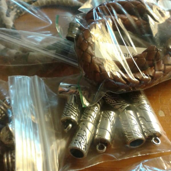 5MM End Cap, TEN Silver Caps for Leather or Cord (CAP5-003) - Etsy