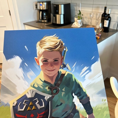 Link Sticker the Legend of Zelda Sticker Cute Gamer Gift - Etsy