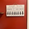 Single Socks Looking for Sole Mates Laundry Decor / Sock Hanger / Sock ...