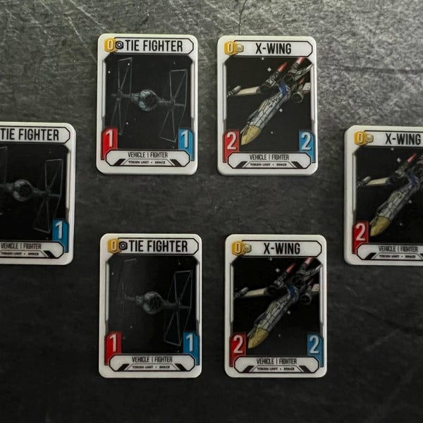 Star Wars Unlimited TCG | CCG | Compatible Premium Half Sized Acrylic X ...