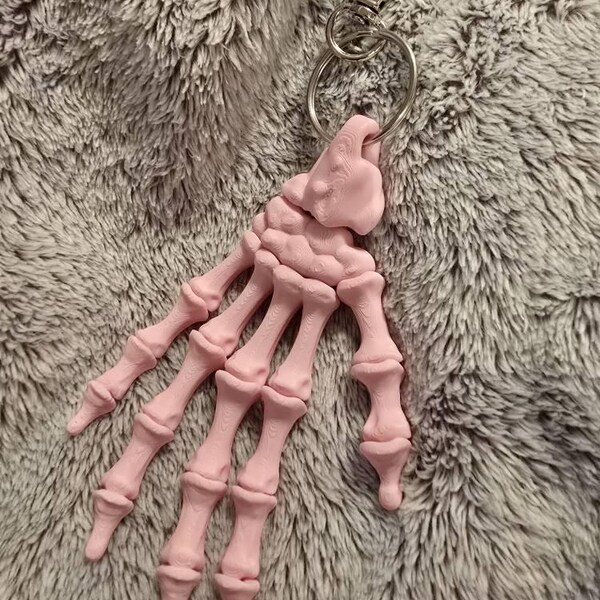 Articulated Skeleton Hand | Skeleton Hand Keychain | Skeleton Hand ...