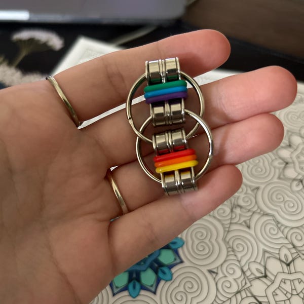 Think Link ™ Fidget Toy for Adults Children (multiple Colors), Quiet ...