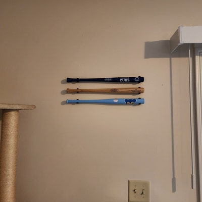 Baseball Mini Bat Wall Hanger Brackets set of 4 - Etsy
