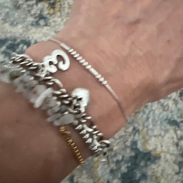 14K Gold Filled Morse Code Bracelet, Personalized Message Jewelry - Etsy