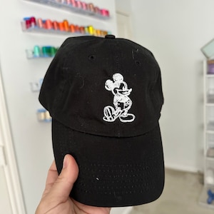Mini Mouse Outline Embroidery Design Run Stitch Machine Embroidery ...